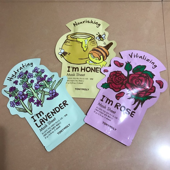 Tonymoly | Makeup | Tony Moly Korean Skin Care Face Mask Bundle Of 3 ...
